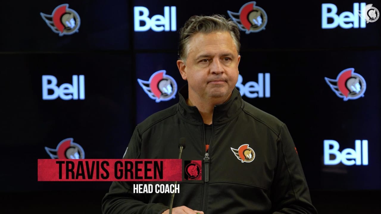 Travis Green Media Availability Nov. 11 | Ottawa Senators