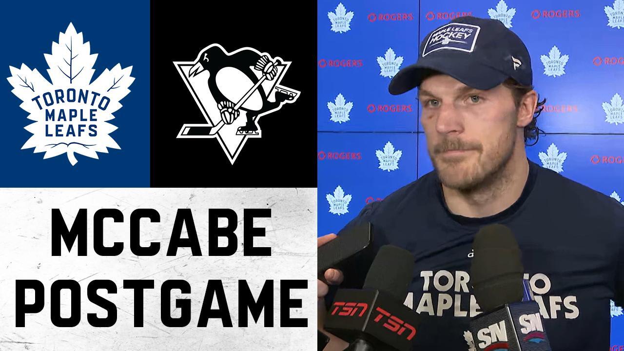 Jake McCabe | Post Game | Toronto Maple Leafs