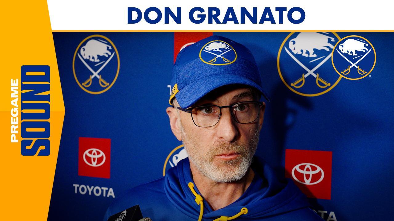 Granato Pregame at TOR | Buffalo Sabres