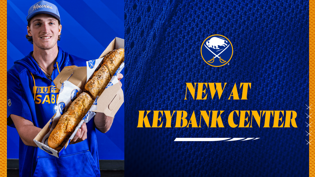 Tage Thompson sandwiches, Season Ticket Member value menu headline 2025 ...