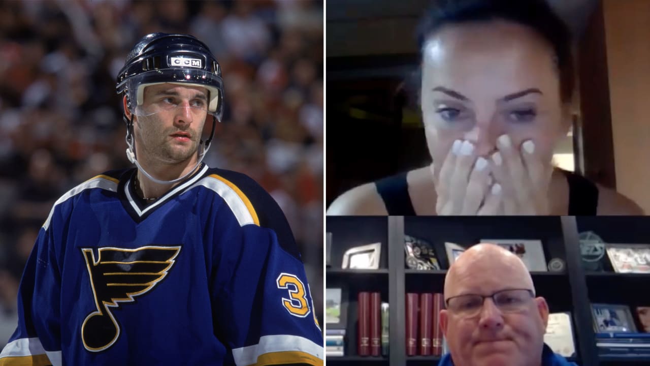 Keith Tkachuk breaks news to Demitra's widow about late forward's Blues ...