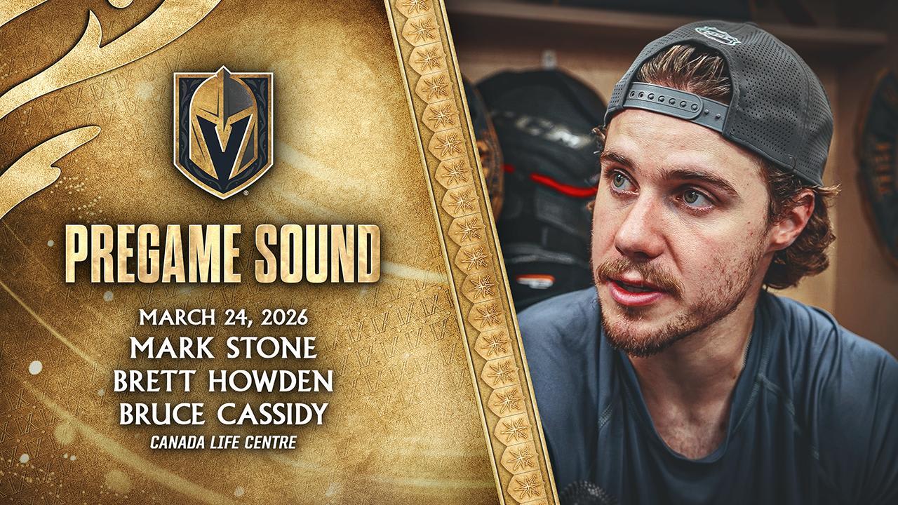 PREGAME SOUND: Stone, Howden, & Cassidy | Vegas Golden Knights