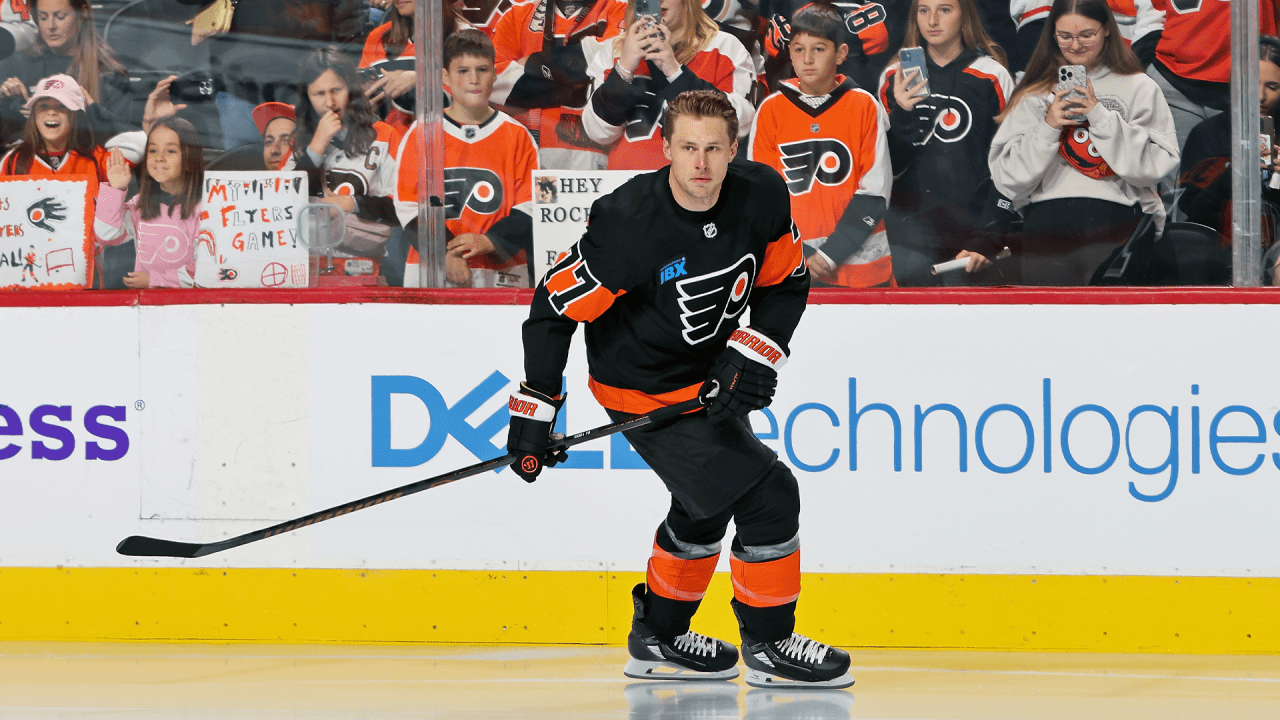 Johnson Becomes 15th Flyer to Achieve Silver Stick | Philadelphia Flyers