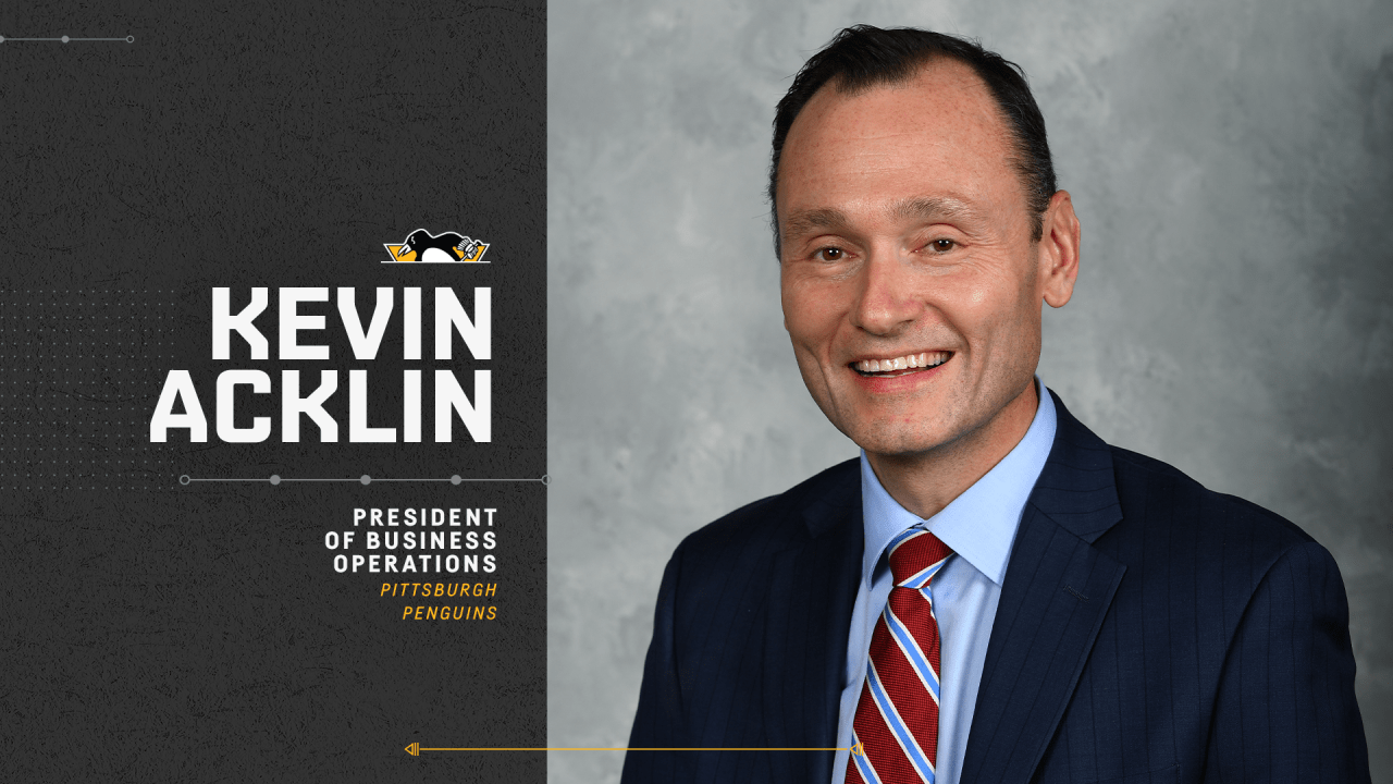 Kevin Acklin Named Penguins President of Business Operations ...