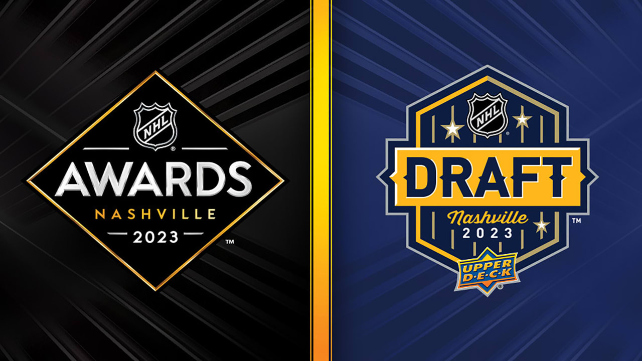 2023 NHL Draft, Awards logos, broadcast information released by NHL ...