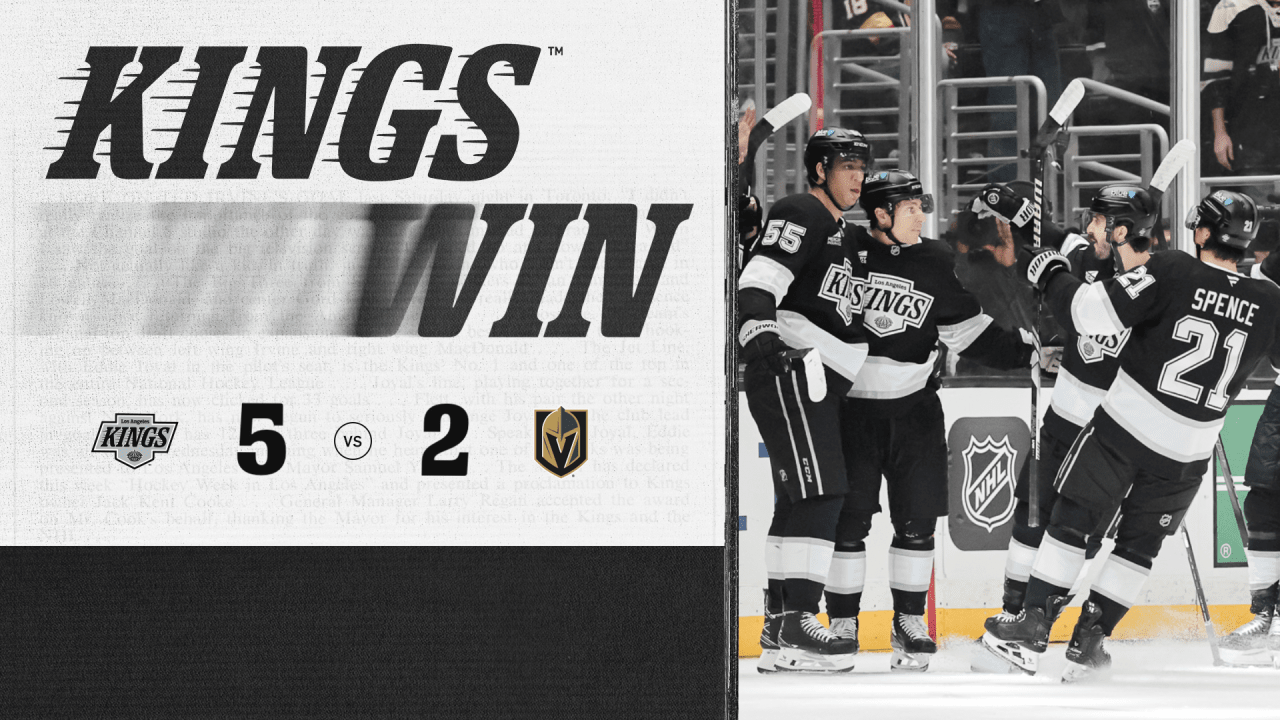 2/24 Final - Kings 5, Golden Knights 2 | Los Angeles Kings