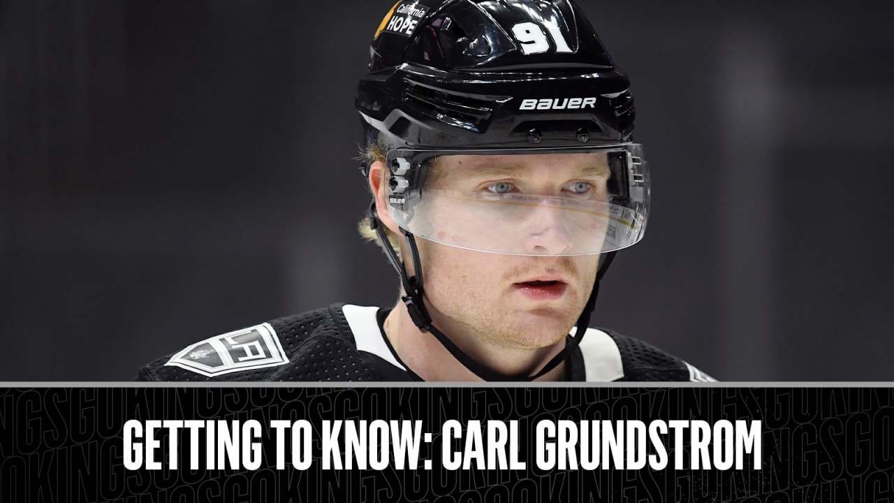 Getting To Know: Carl Grundstrom | Los Angeles Kings