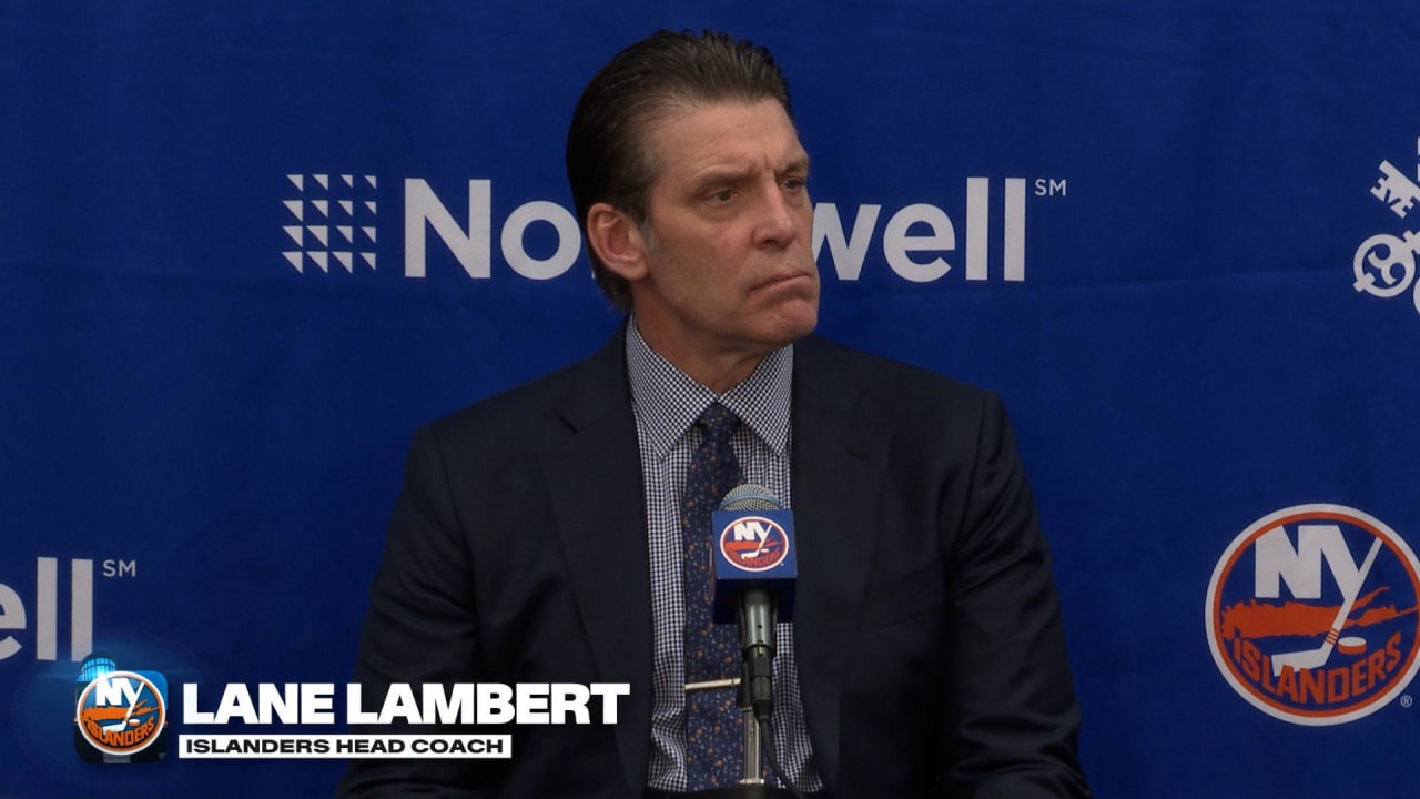 PIT 7 vs NYI 0: Lane Lambert | New York Islanders