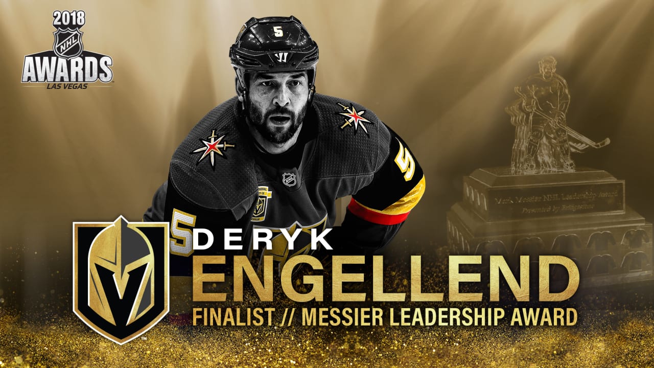 Deryk Engelland Named Finalist For Mark Messier NHL Leadership Award ...