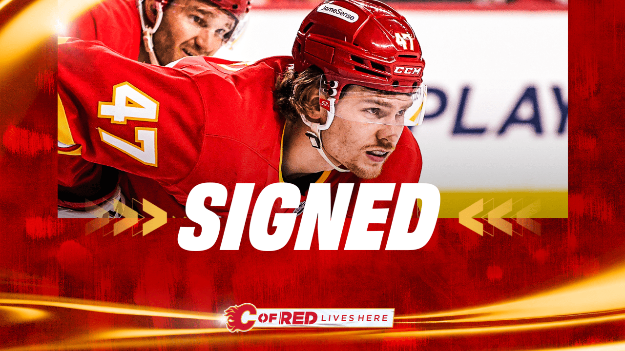 Flames Re-Sign Connor Zary | Calgary Flames