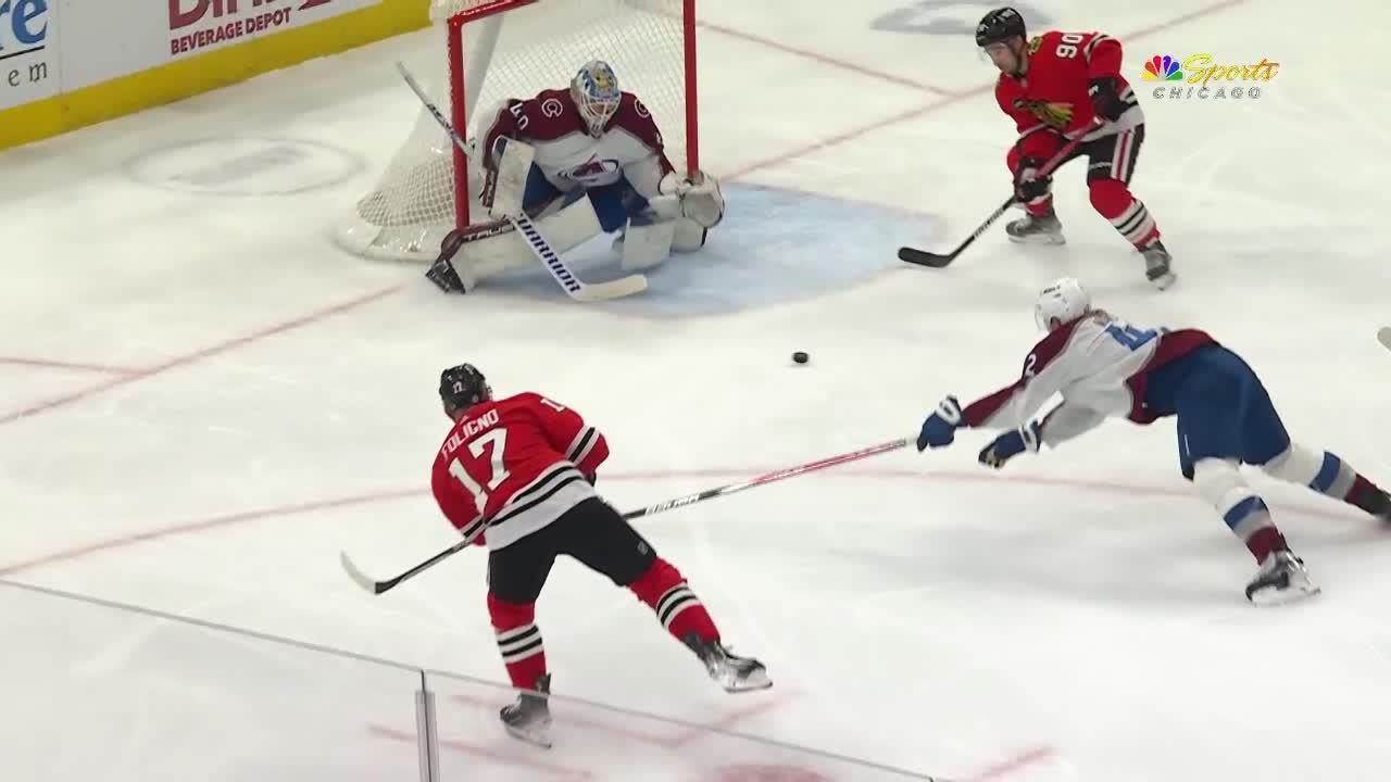 COL@CHI: Johnson scores goal against Alexandar Georgiev | Chicago ...