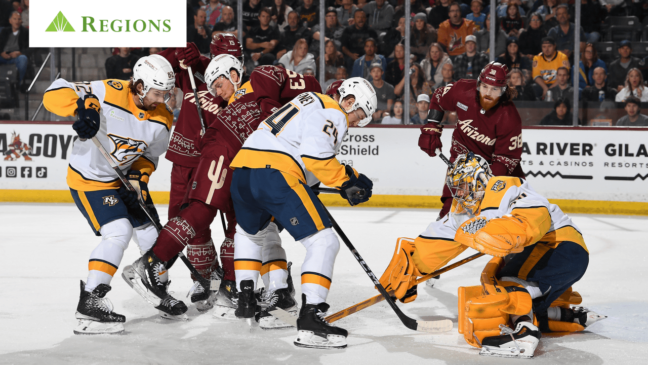 Predators Point Streak Snapped in 8-4 Loss to Coyotes | Nashville Predators