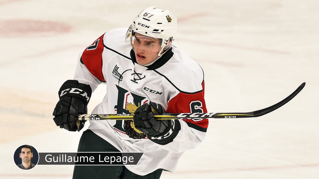 Repêchage 2019: Xavier Parent veut racheter sa saison | LNH.com
