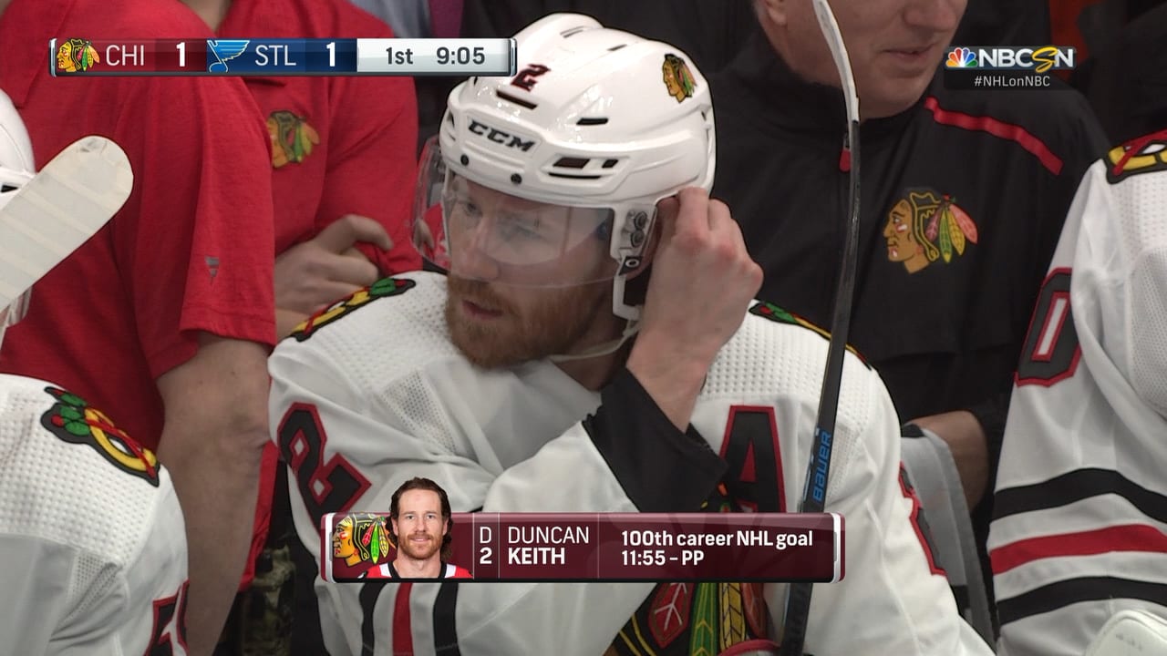 Keith scores 100th career goal | Chicago Blackhawks