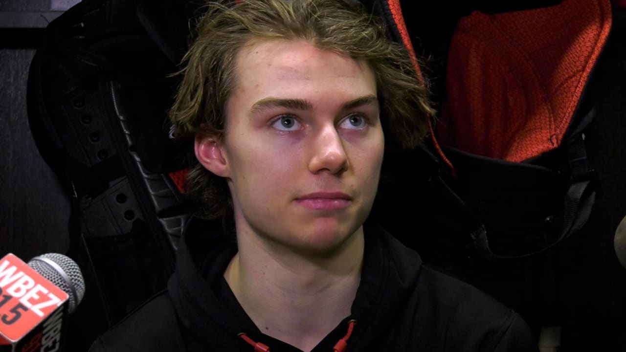 Bedard on Scoring, Win vs. ARI | Chicago Blackhawks