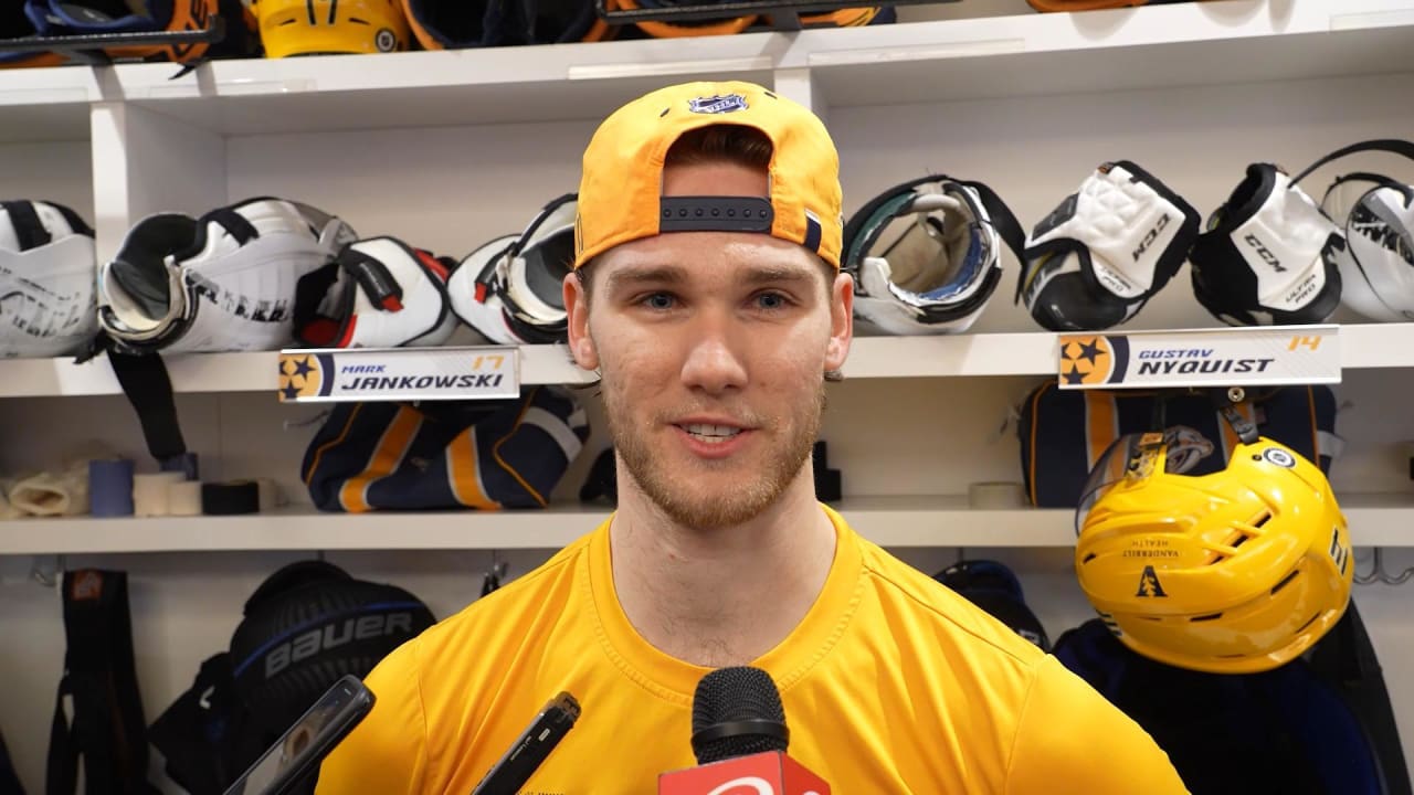 Practice Day: Mark Jankowski | Nashville Predators