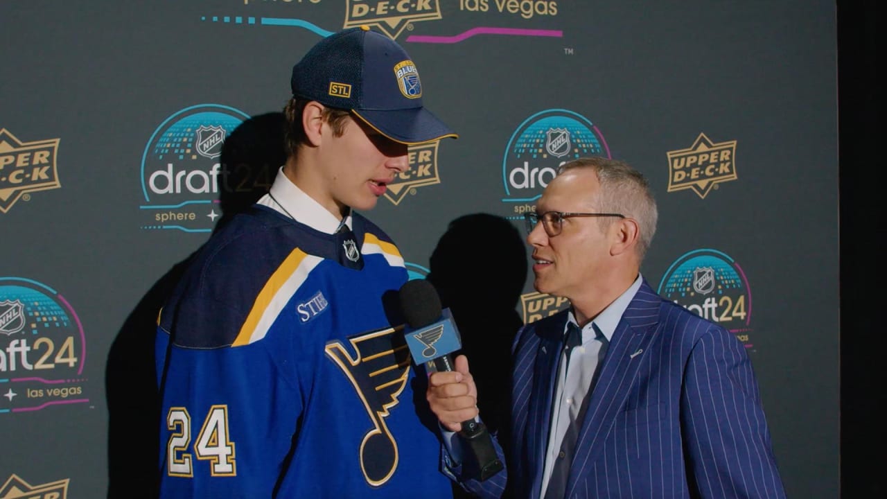 Jecho after draft pick | St. Louis Blues