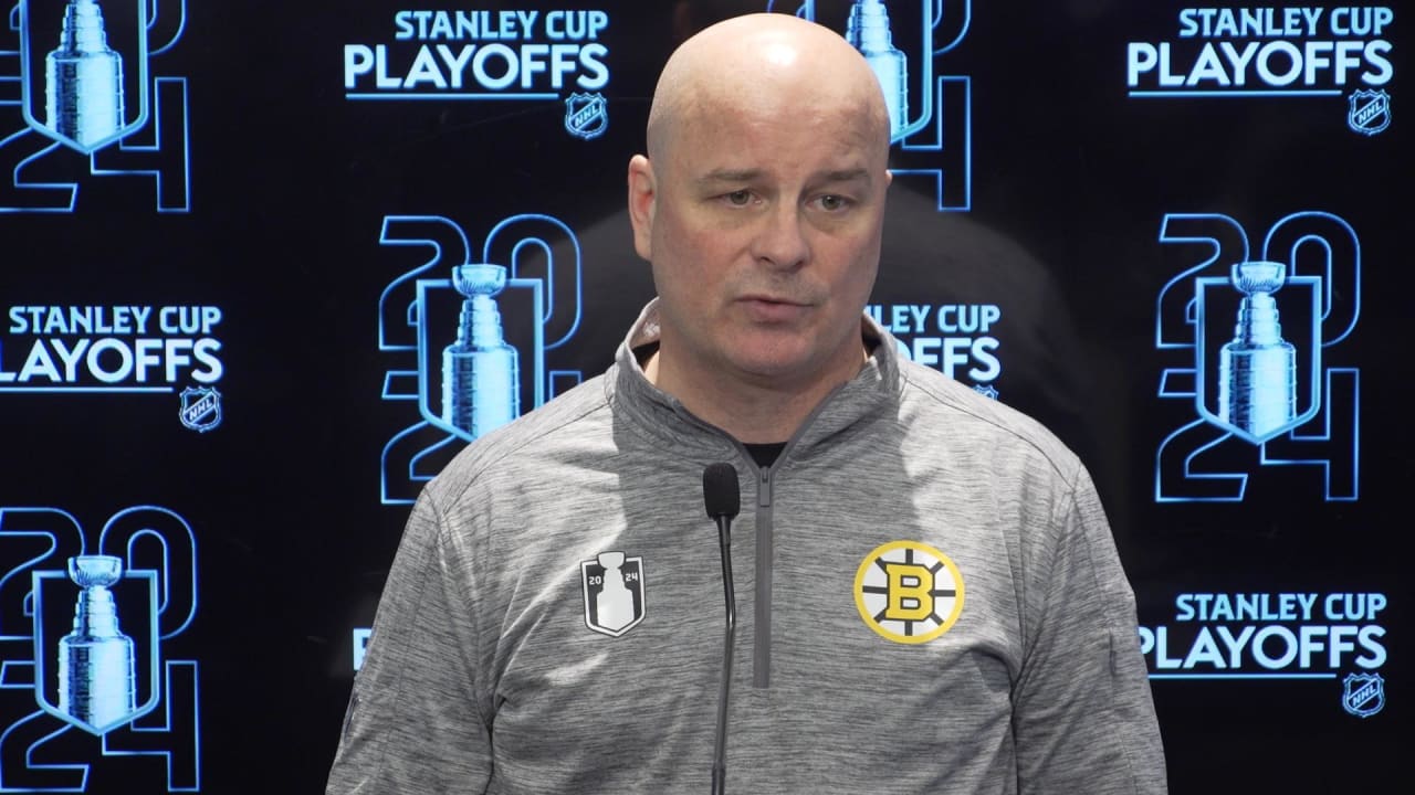 Press Room: Jim Montgomery | Boston Bruins