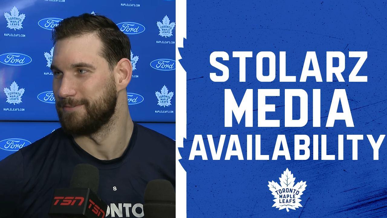 Anthony Stolarz | Practice | Toronto Maple Leafs
