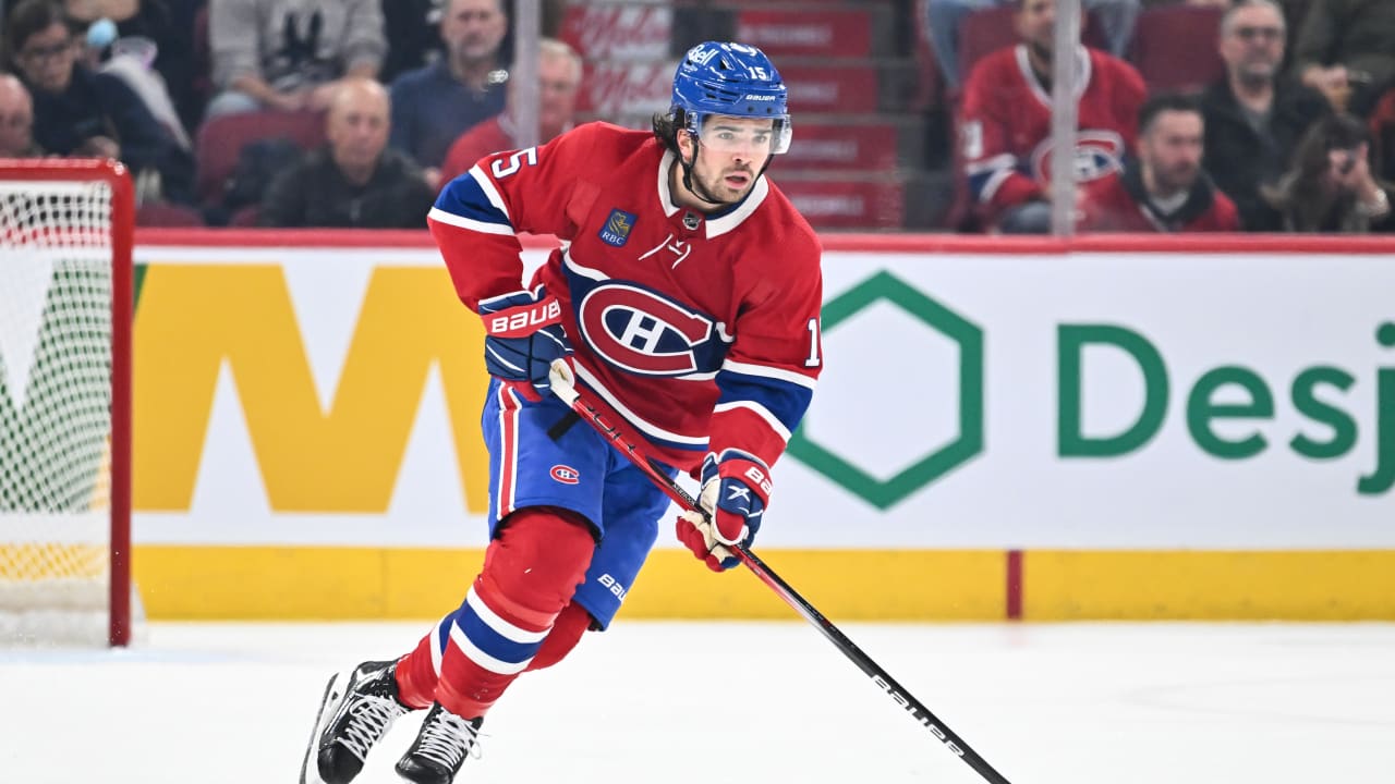 Alex Newhook out for 10 to 12 weeks | Montréal Canadiens