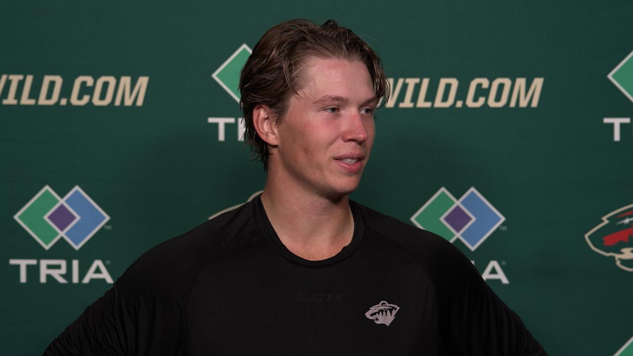 Boldy at Training Camp 9/21 | Minnesota Wild