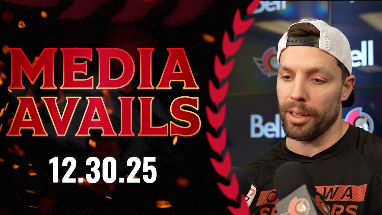David Perron Media Availability | Ottawa Senators