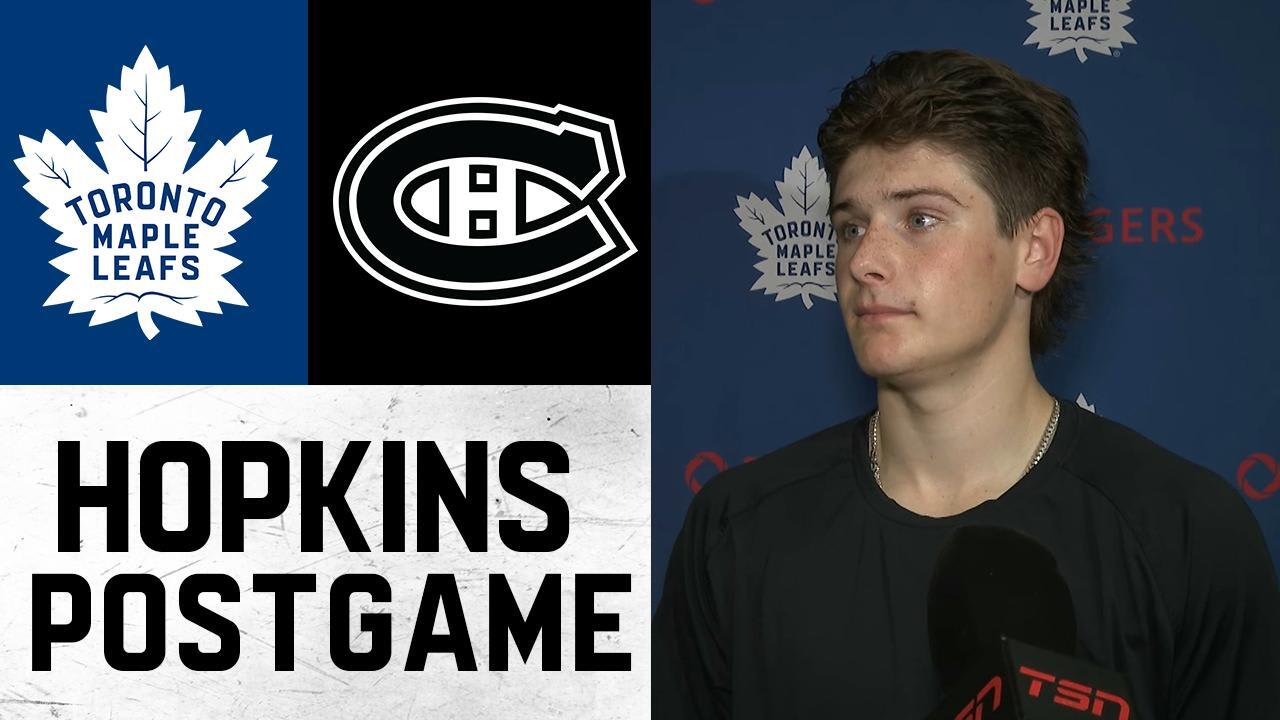 Tyler Hopkins | Post Game | Toronto Maple Leafs