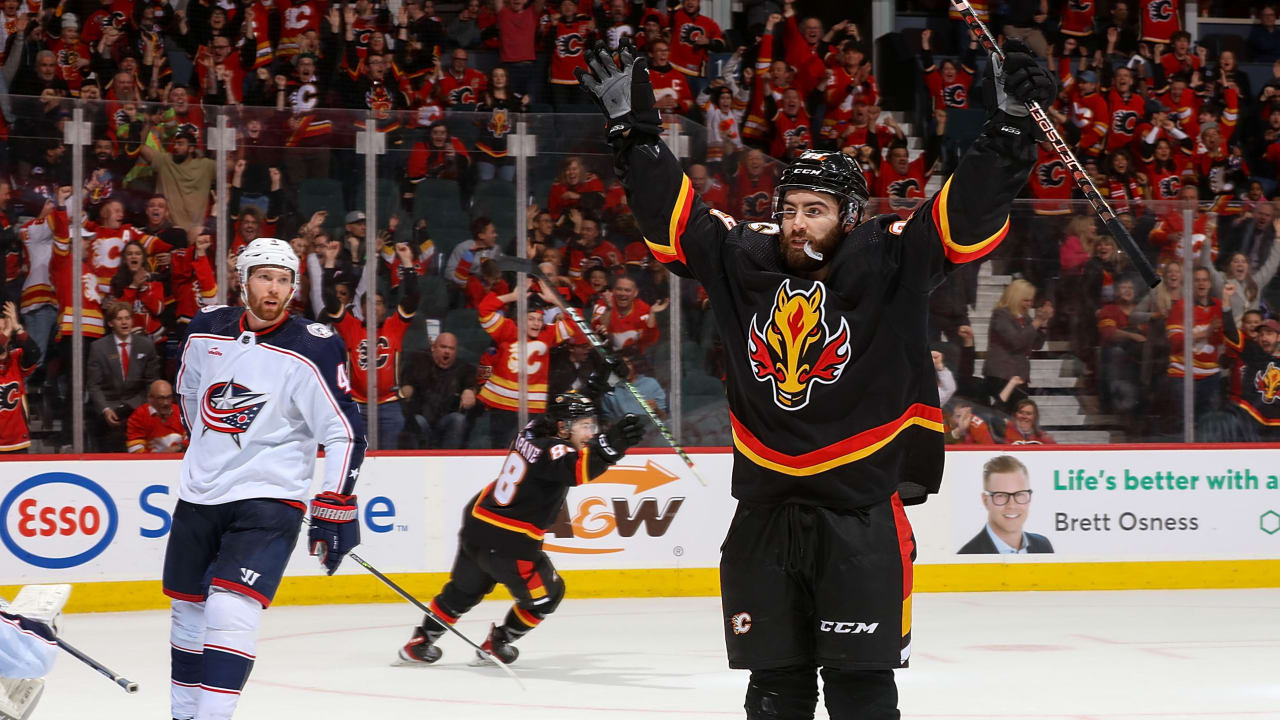 DUBE GETS IT DONE! | Calgary Flames