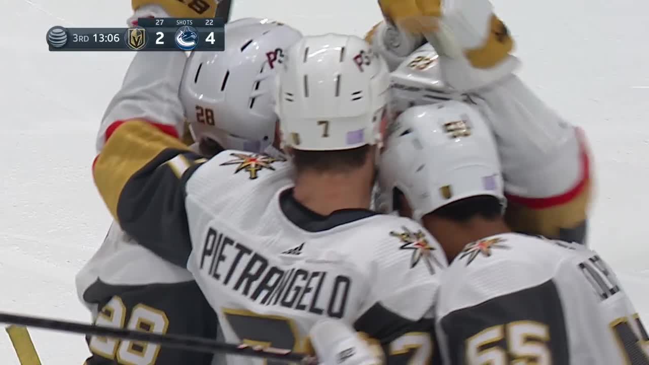 Carrier lights lamp again | Vegas Golden Knights