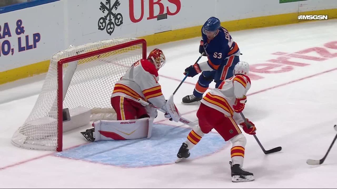 CGY@NYI: Palat scores goal against Devin Cooley | New York Islanders