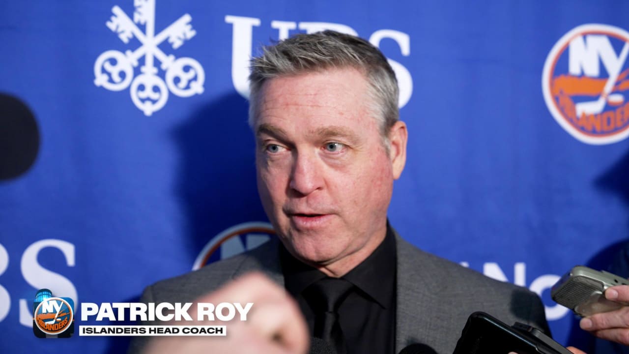 NYI 4 at NJD 1: Patrick Roy | New York Islanders
