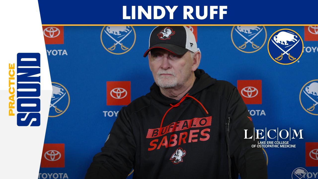Ruff | Practice | Buffalo Sabres