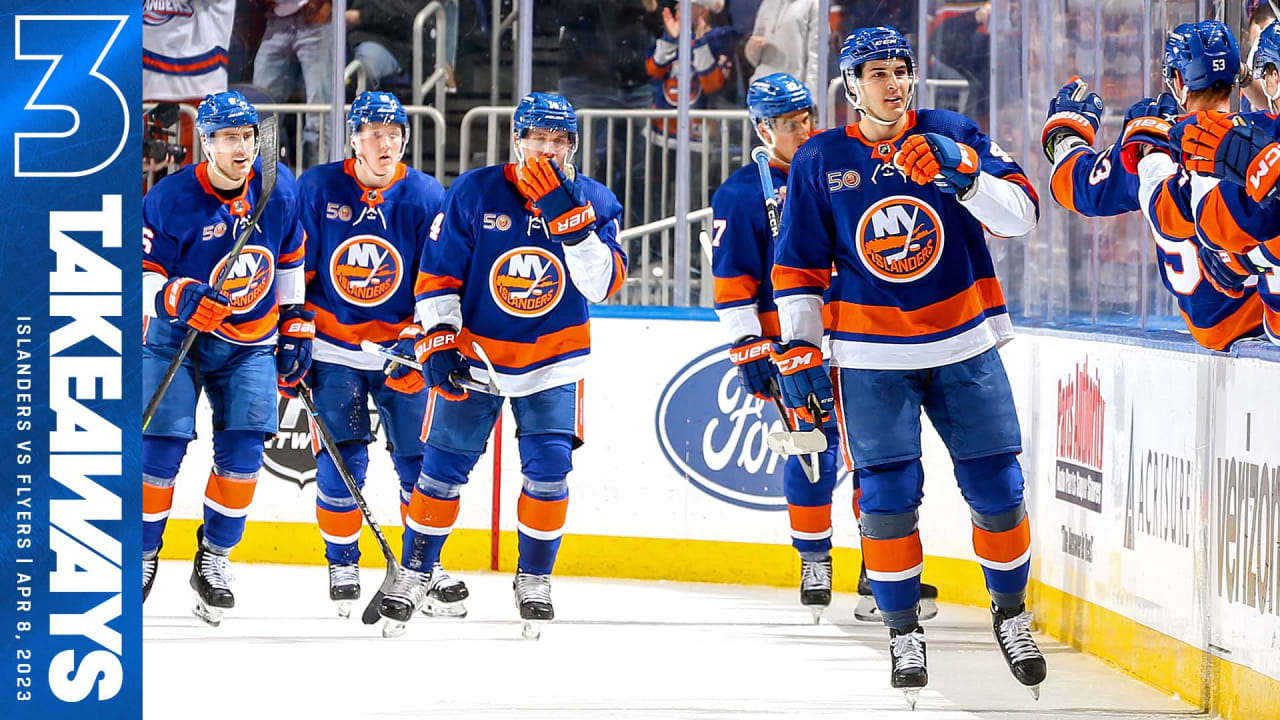 3 Takeaways: Sorokin, Islanders Blank Flyers 4-0 | New York Islanders