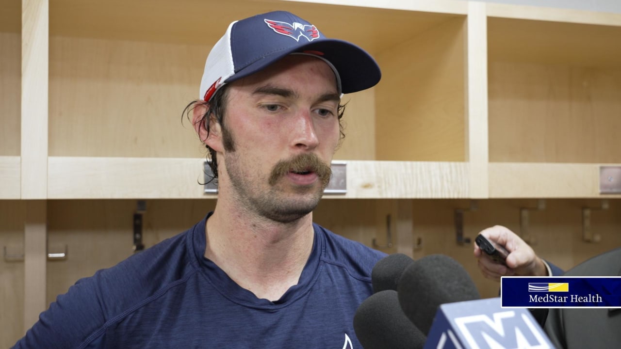 Charlie Lindgren | Postgame | Washington Capitals
