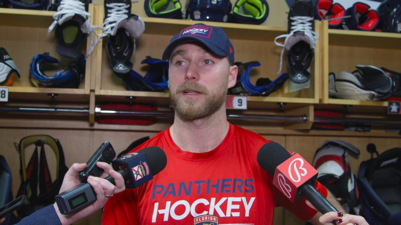 FLA vs. MTL: Post Game Interview | Florida Panthers
