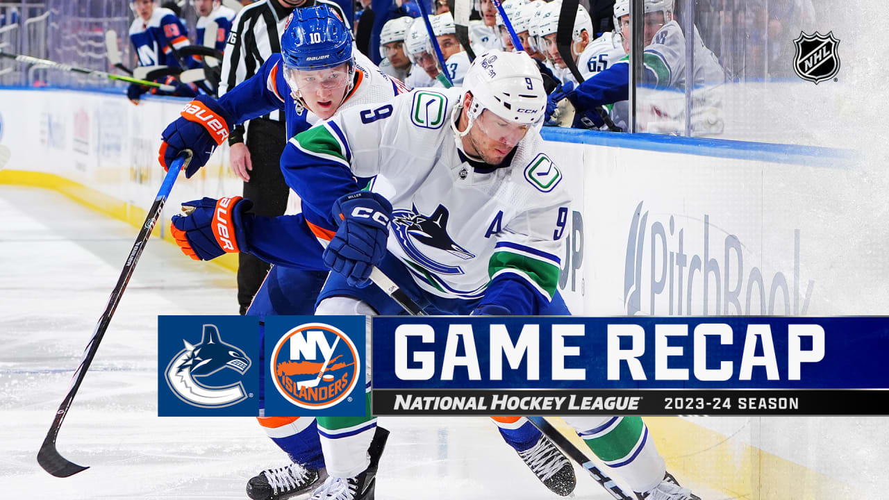 Canucks defeat slumping Islanders for 3rd straight win | NHL.com