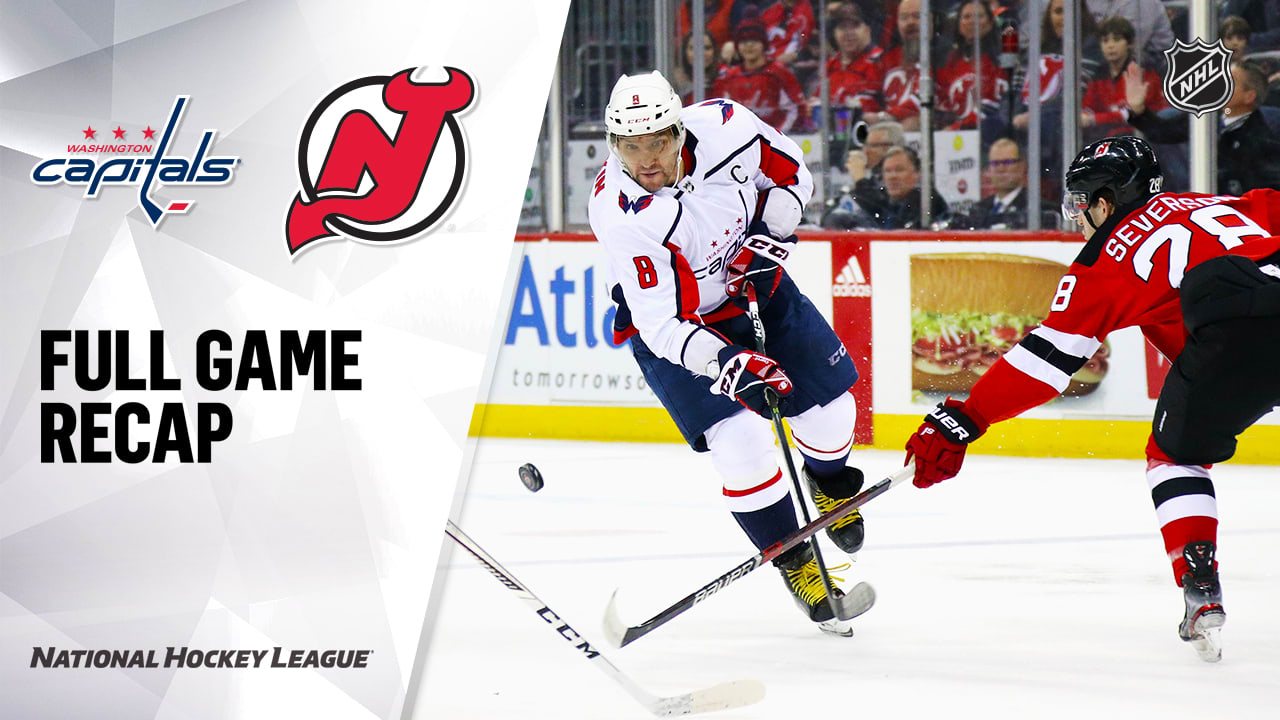 Recap: NJD 3, WSH 2 | New Jersey Devils