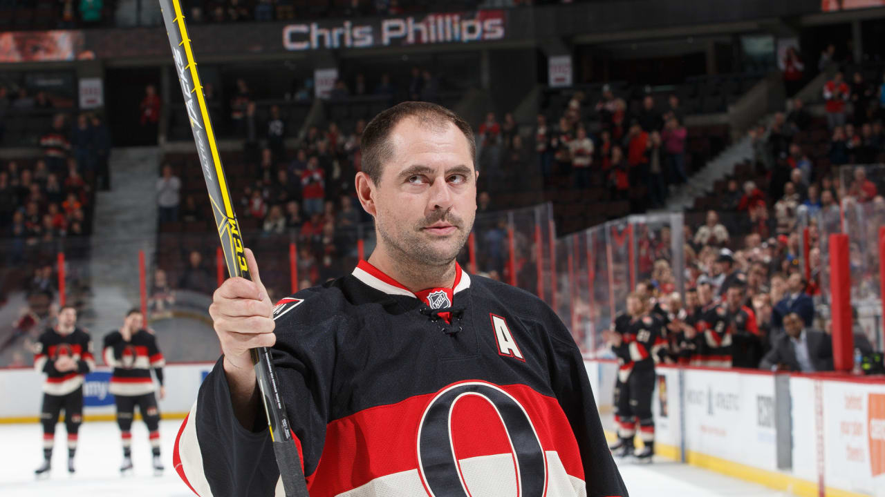 Chris Phillips des Sénateurs annonce sa retraite | LNH.com