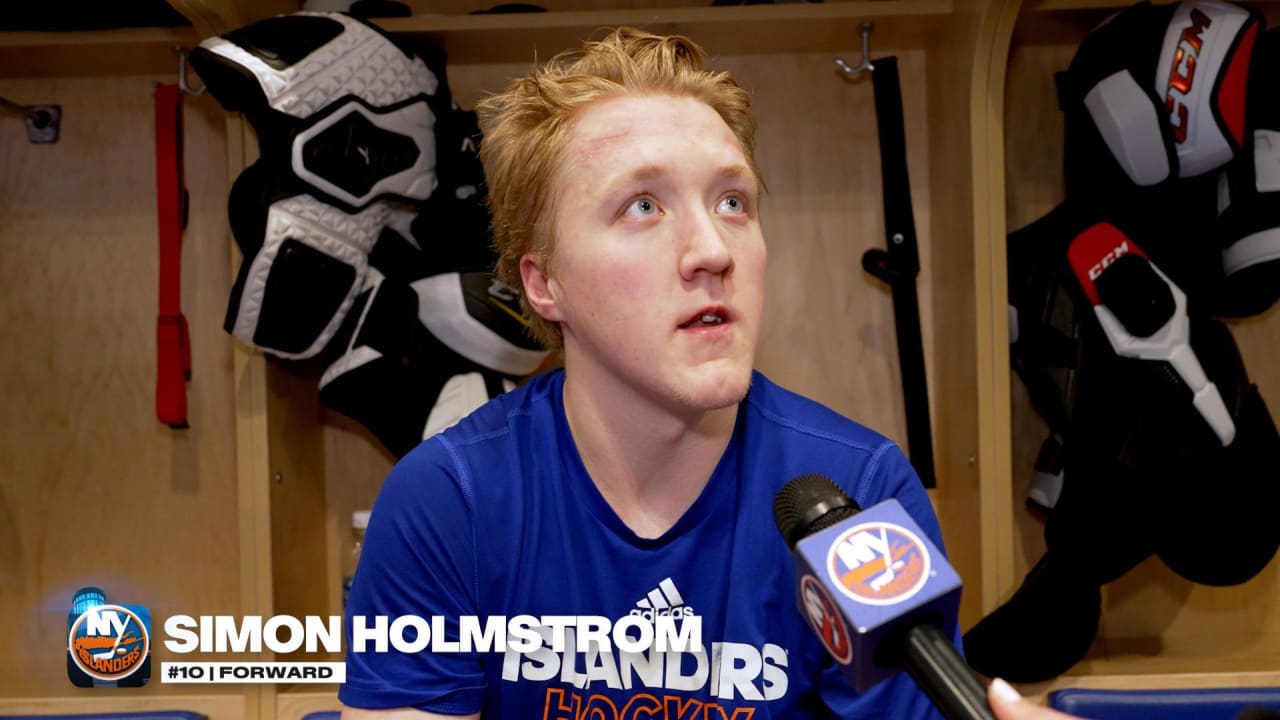 NYI vs CAR 3/19: Simon Holmstrom | New York Islanders