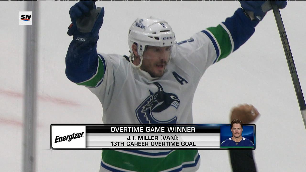 Energizer OT Winner: J.T. Miller | NHL.com