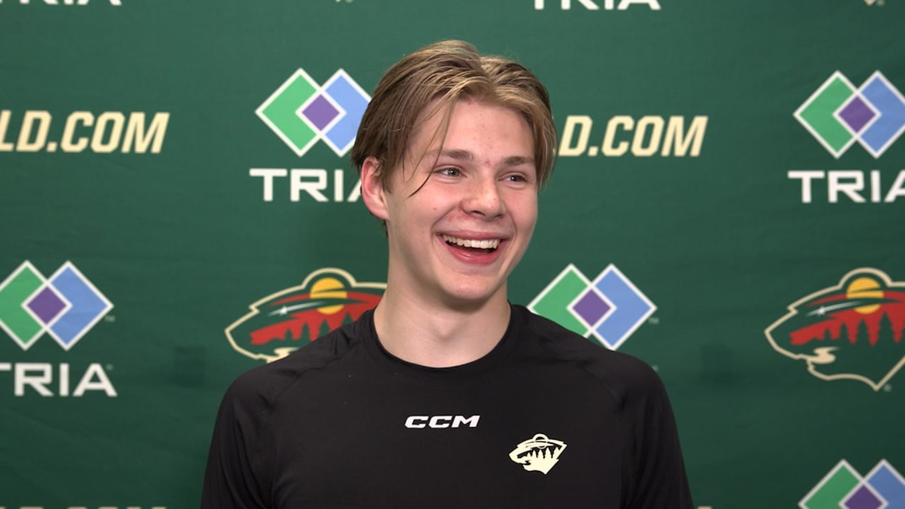 Ritchie at Practice 9/11 | Minnesota Wild