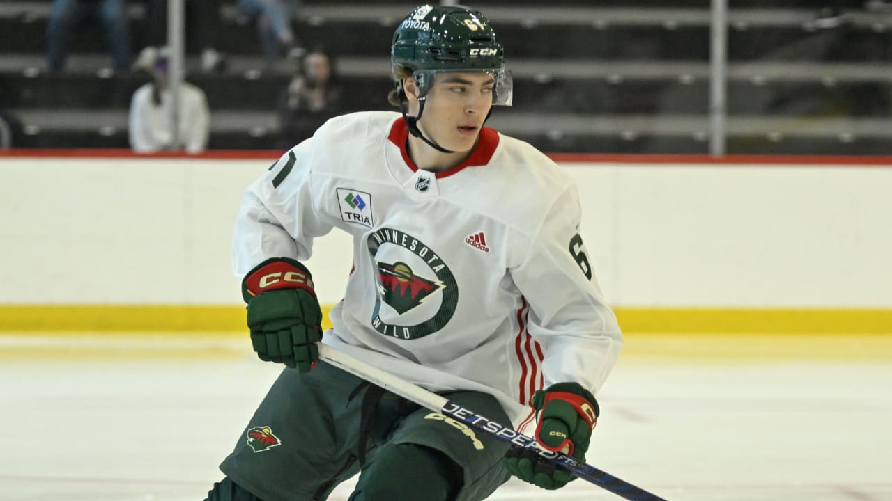 Ohgren vise la saison 2024-25 pour s'établir avec le Wild | LNH.com