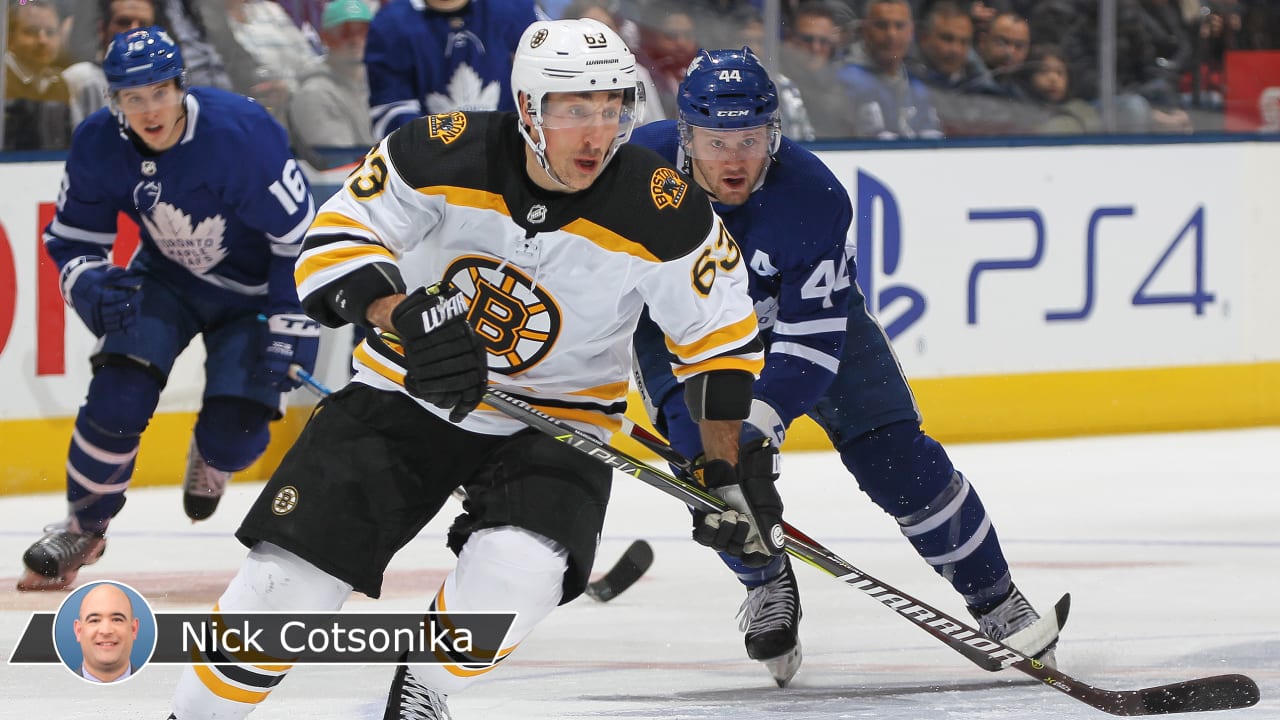 GM happy Maple Leafs on Marchand's mind ahead of likely playoff meeting ...