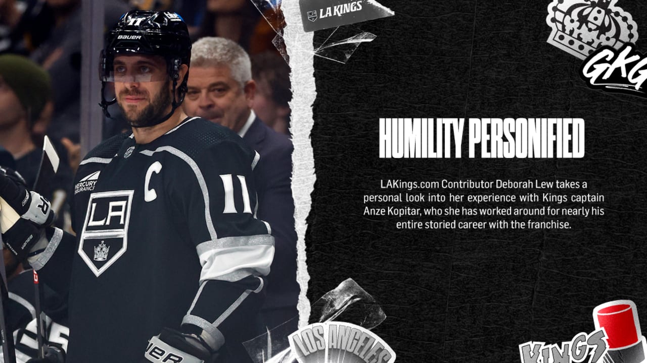 Humility Personified - Anze Kopitar's Milestone Night | Los Angeles Kings