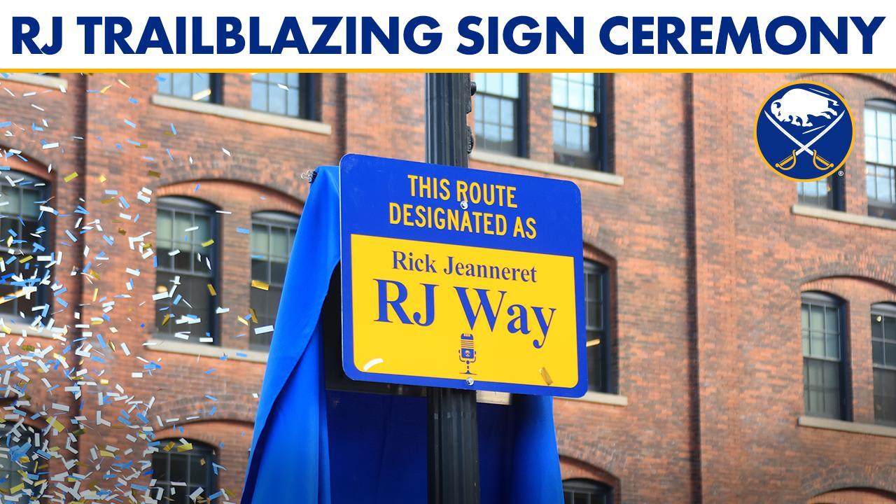 RJ Trailblazing Sign Ceremony | Buffalo Sabres