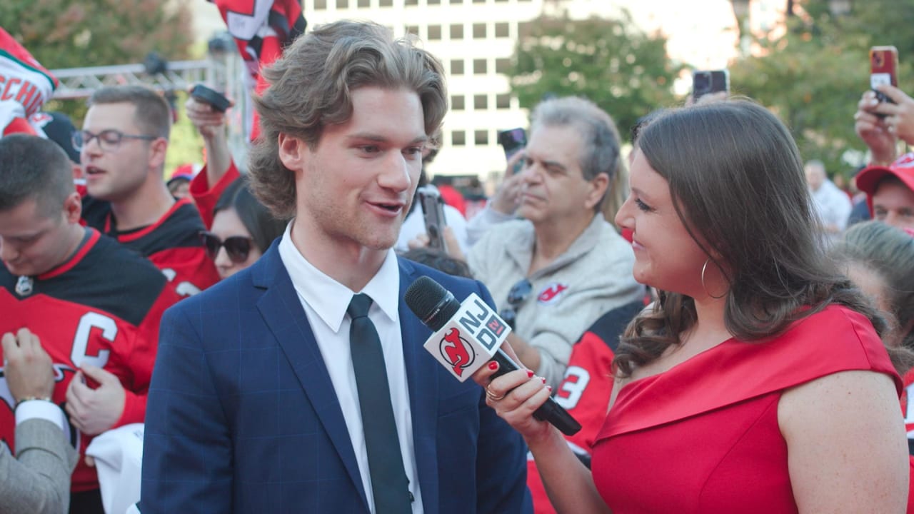 Mercer on the Red Carpet | New Jersey Devils