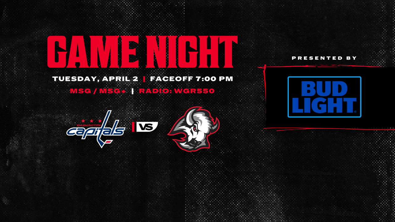 Game Night | Sabres vs. Capitals | Buffalo Sabres