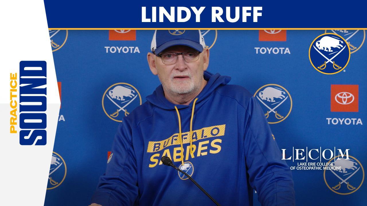 Ruff | Practice | Buffalo Sabres