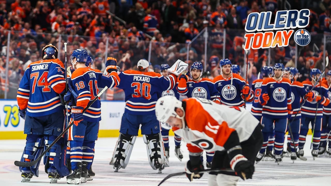 OILERS TODAY | Post-Game vs PHI | Edmonton Oilers