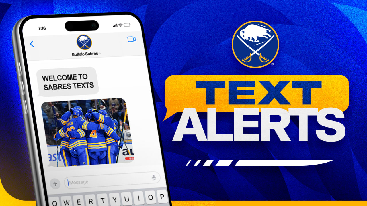 Sabres text alert service to provide instant access to special offers ...